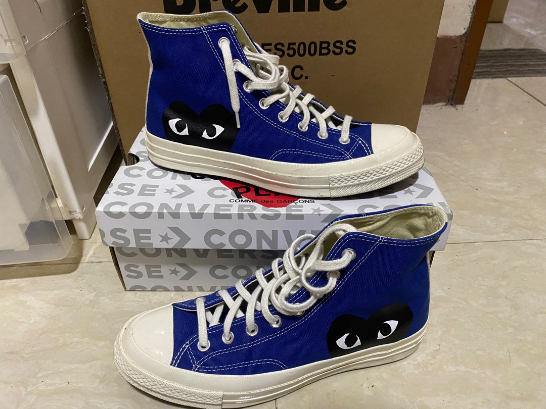 Converse CDG, Men's Fashion, Footwear, Sneakers on Carousell