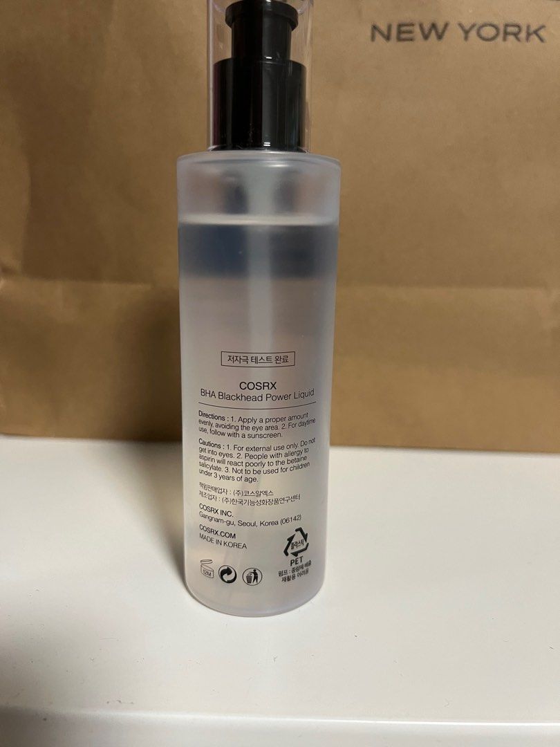 Cosrx blackhead power liquid toner, Beauty & Personal Care, Face, Face ...