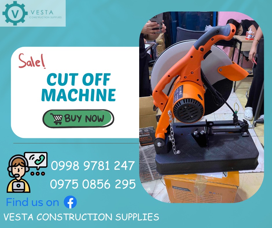 CUT OFF MACHINE, Commercial & Industrial, Construction & Building Materials on Carousell