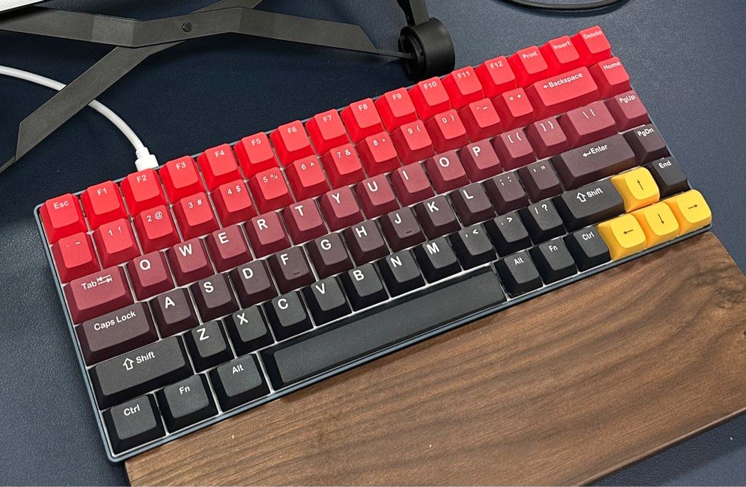 CUY/TES84 Keyboard Kit (No Switches, No Keycaps), Computers & Tech ...