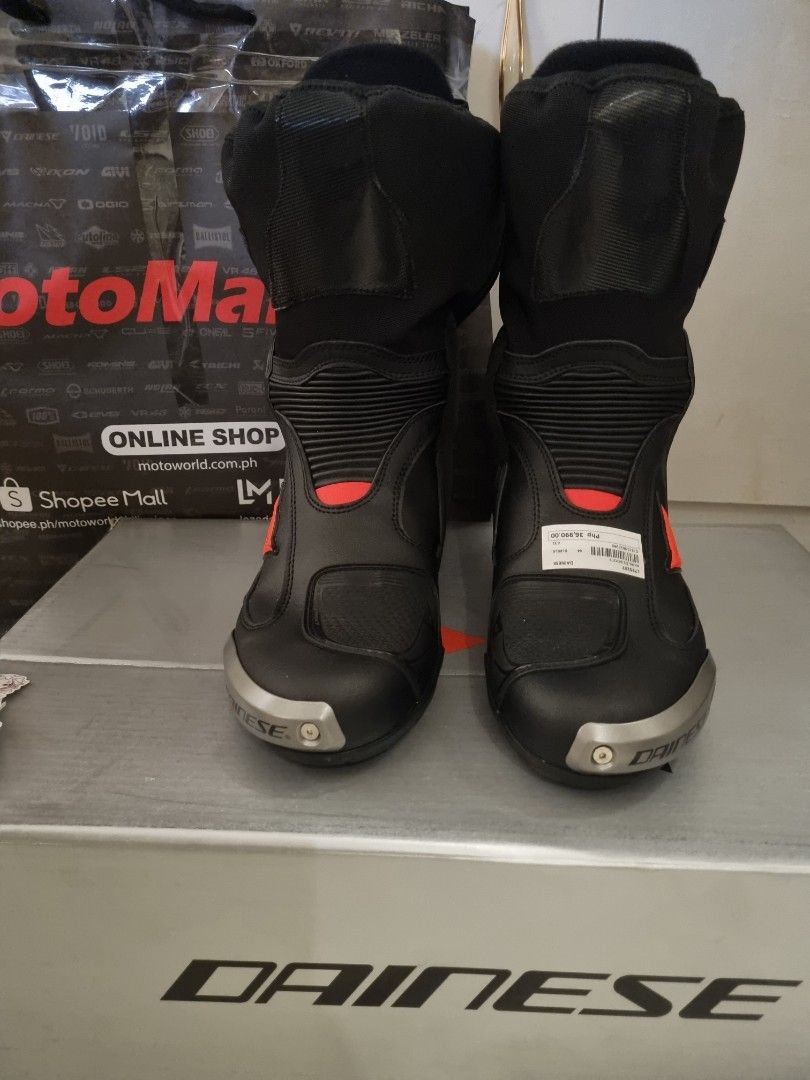 Dainese Axial D1 Riding Boots, Men's Fashion, Footwear, Boots on Carousell