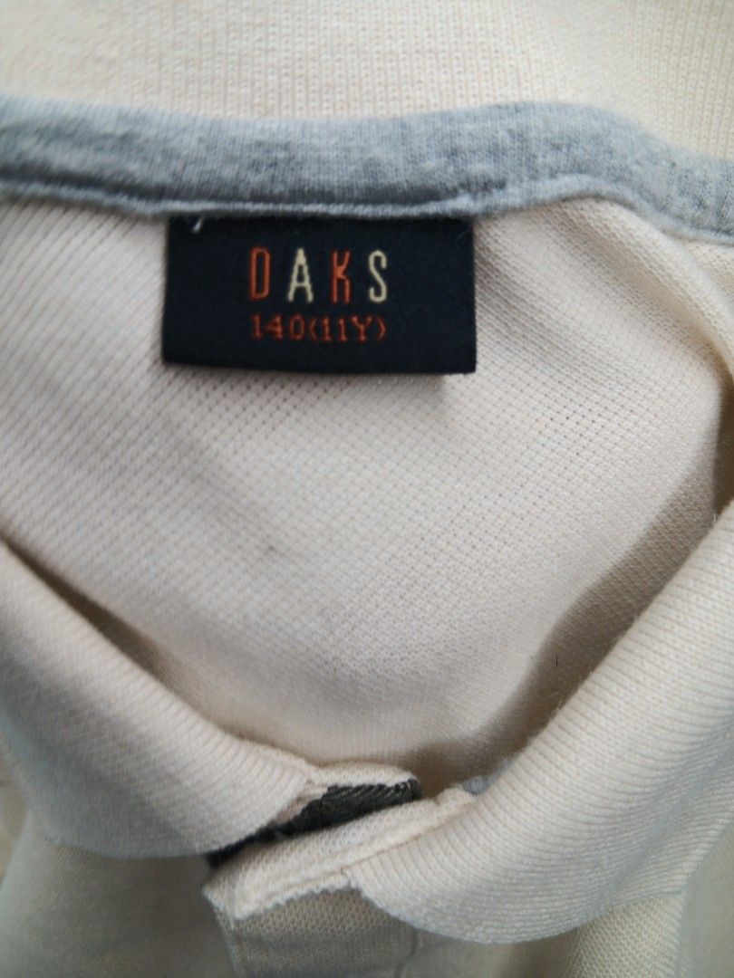 DAKS- KIDS Polo Shirt, Babies & Kids, Babies & Kids Fashion on Carousell