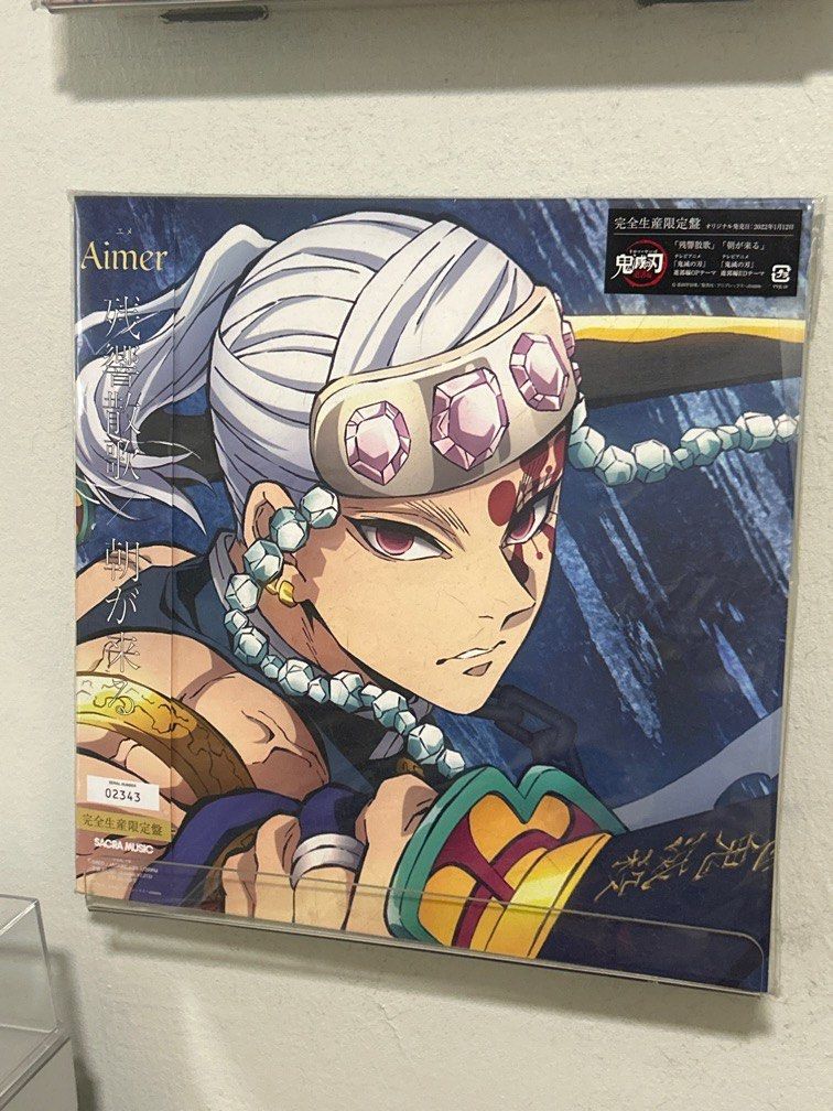 Demon Slayer Vinyl Aimer Zankyo Sanka, Hobbies & Toys, Music & Media ...