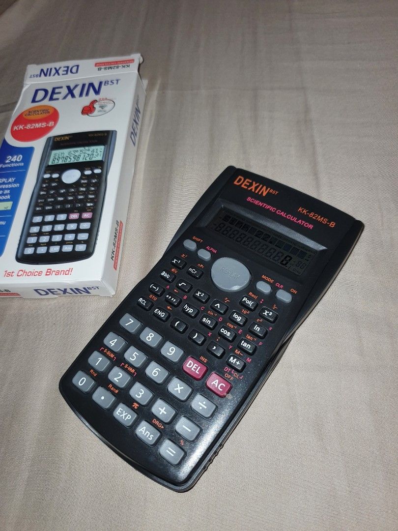 Dexin Scientific Calculator, Computers & Tech, Office & Business Technology on Carousell