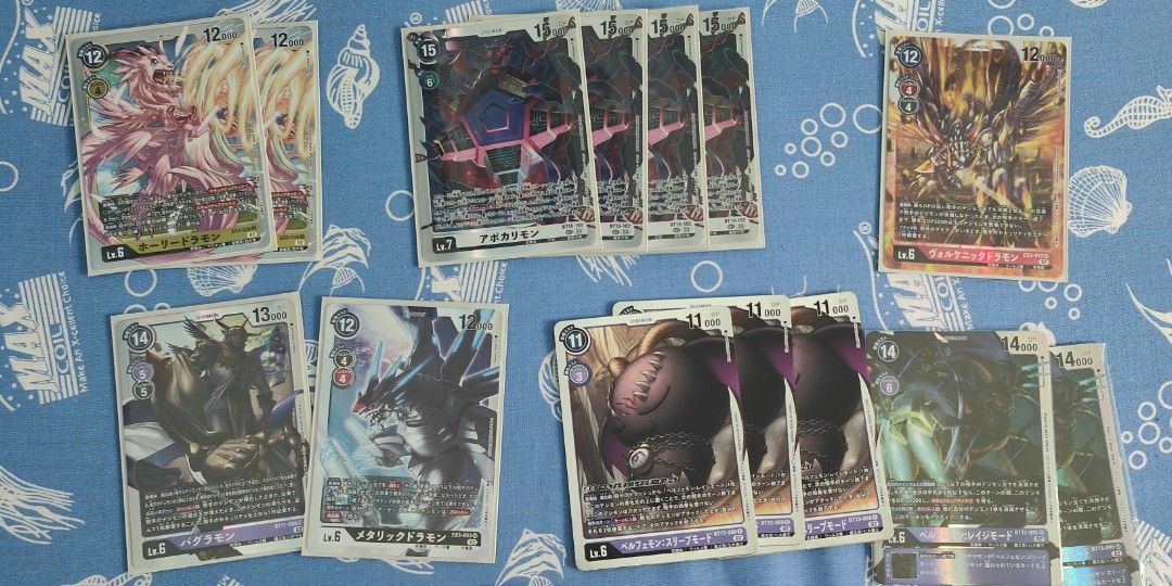 Digimon card game DTCG Apoc playset, Hobbies & Toys, Toys & Games on Carousell