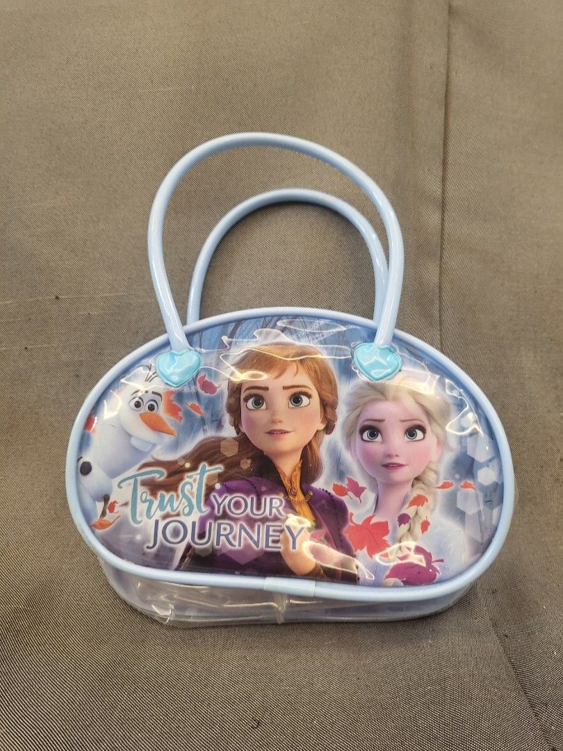 Disney Frozen Transparent Pouch Bag, Women's Fashion, Bags & Wallets ...