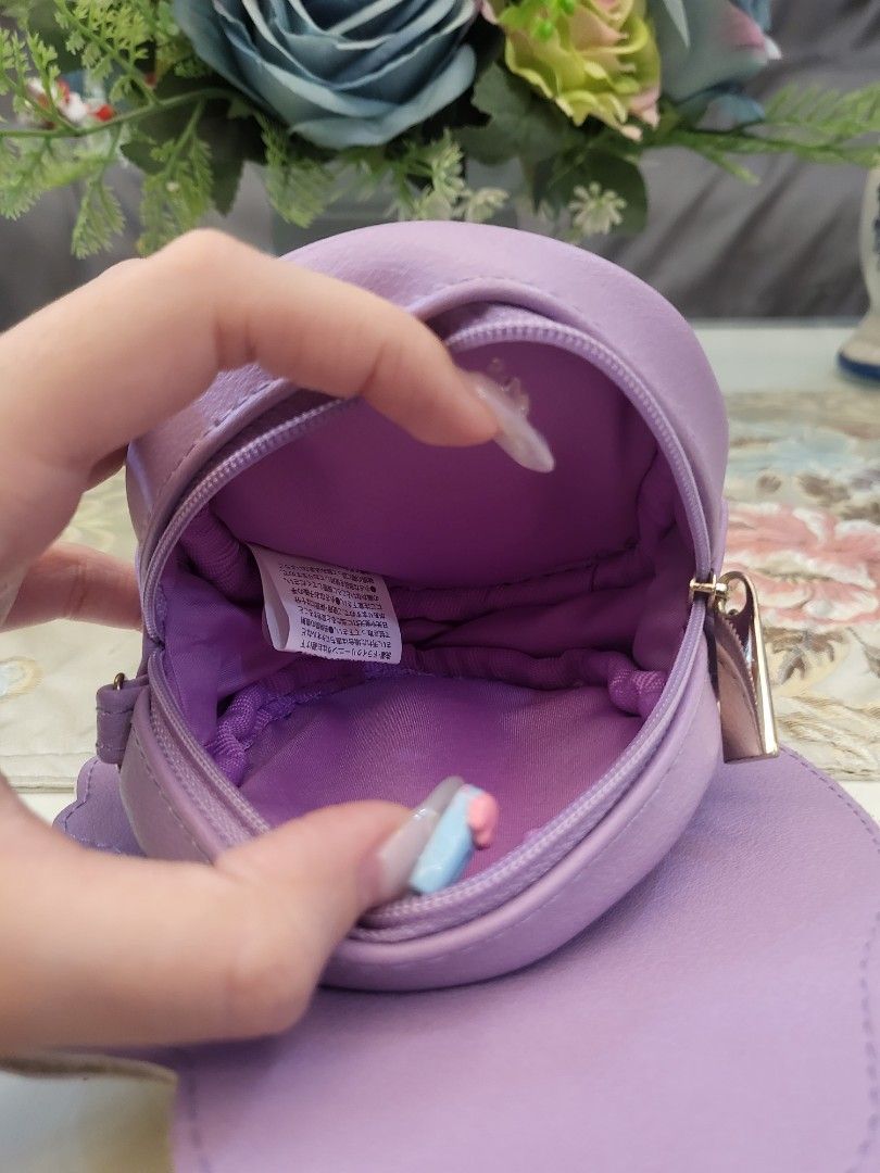 Disney Tangled Rapunzel Lilac Coin Purse, Women's Fashion, Bags ...