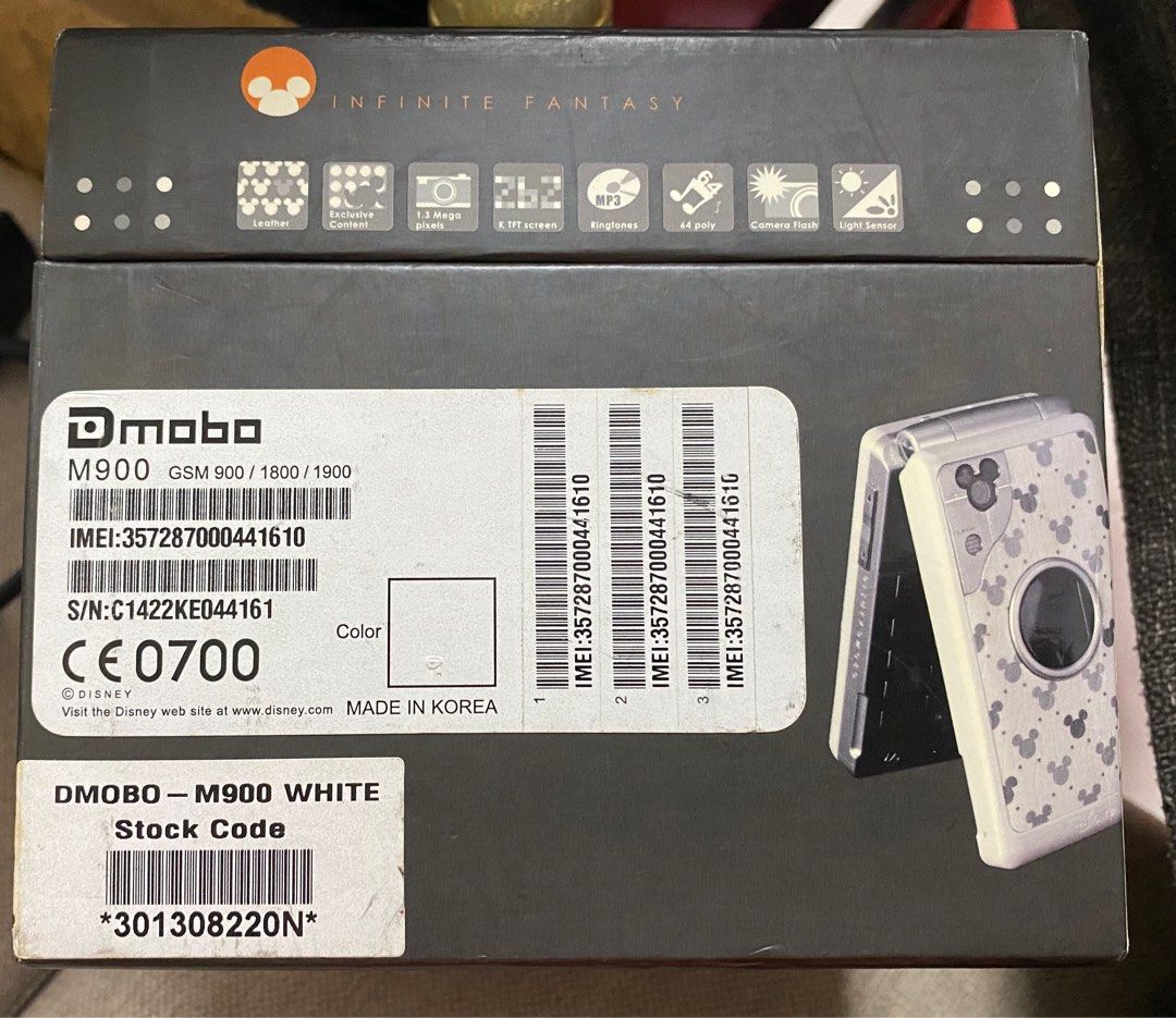 Dmobo M900 Cell Phone Disney Limited Edition Mickey Mouse, Mobile ...