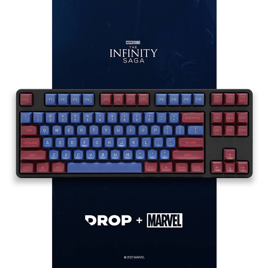 Drop Keycaps - Captain America, Computers & Tech, Parts & Accessories ...