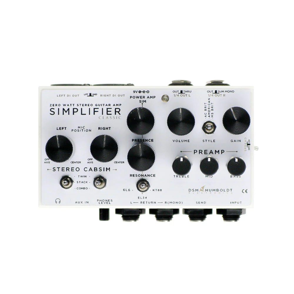 DSM & Humbolt Simplifier Amp Cab Sim Guitar Pedal, Hobbies & Toys ...