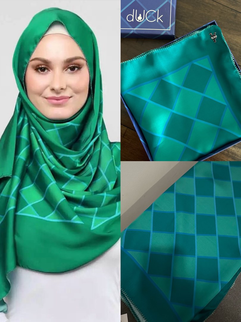 DUCK LE: THE WEAVE DUCK KETUPAT IN GREEN (ORIGINAL), Women's Fashion ...
