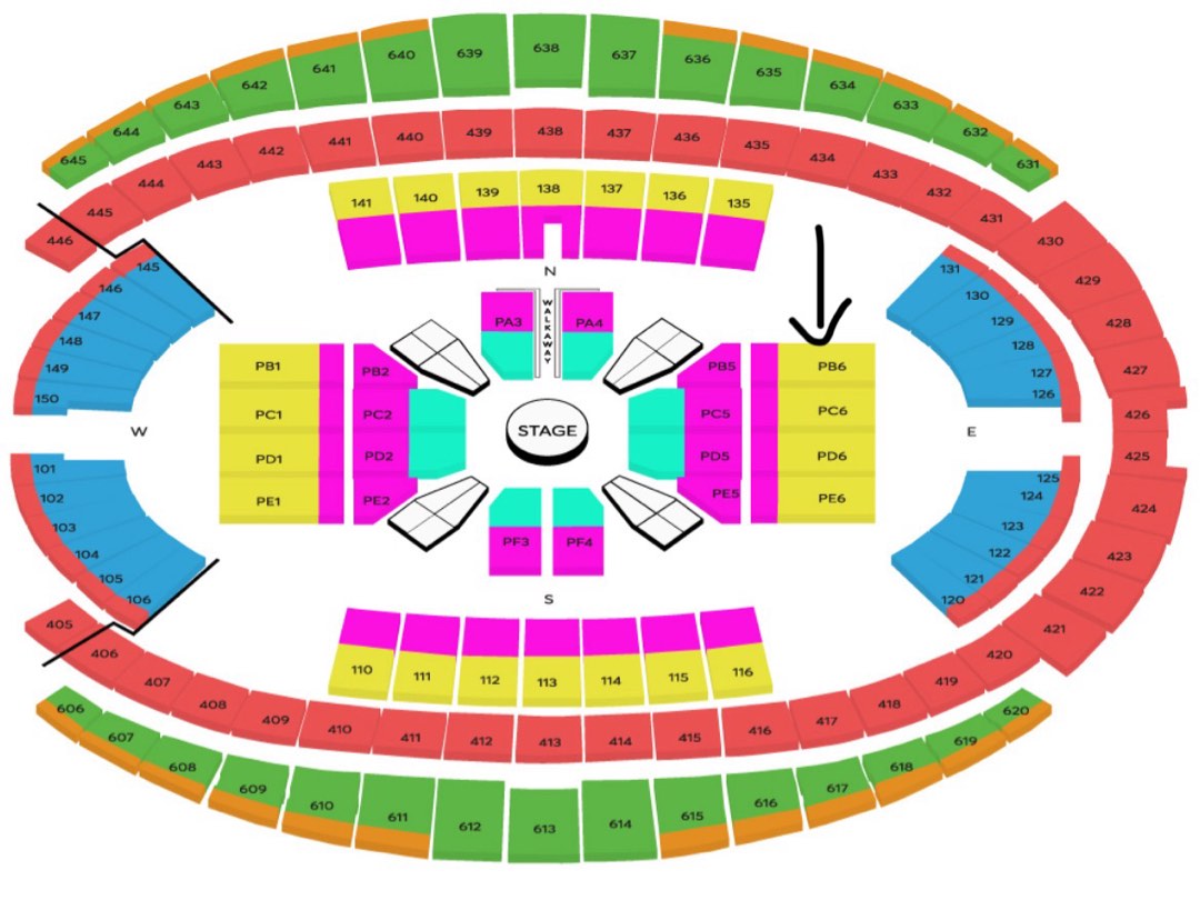 Ed Sheeran 4x Cat 3 Concert Tickets, Tickets & Vouchers, Event Tickets ...