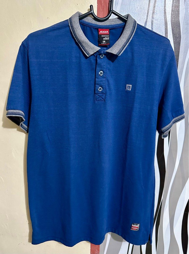 EGO POLO SHIRT (2 STYLES) - XL, Men's Fashion, Tops & Sets, Tshirts ...