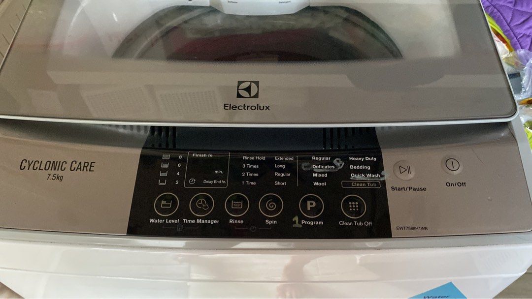 Electrolux 8.5kg Top Load Washing machine, TV & Home Appliances ...