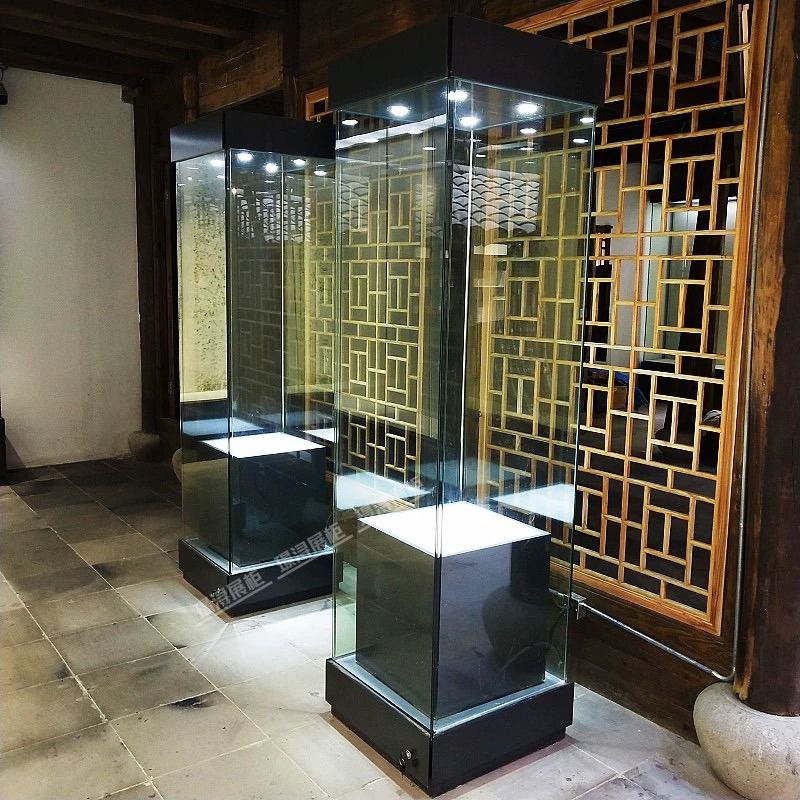 Elegance in Glass: Custom Museum Display Cabinet, Furniture & Home ...