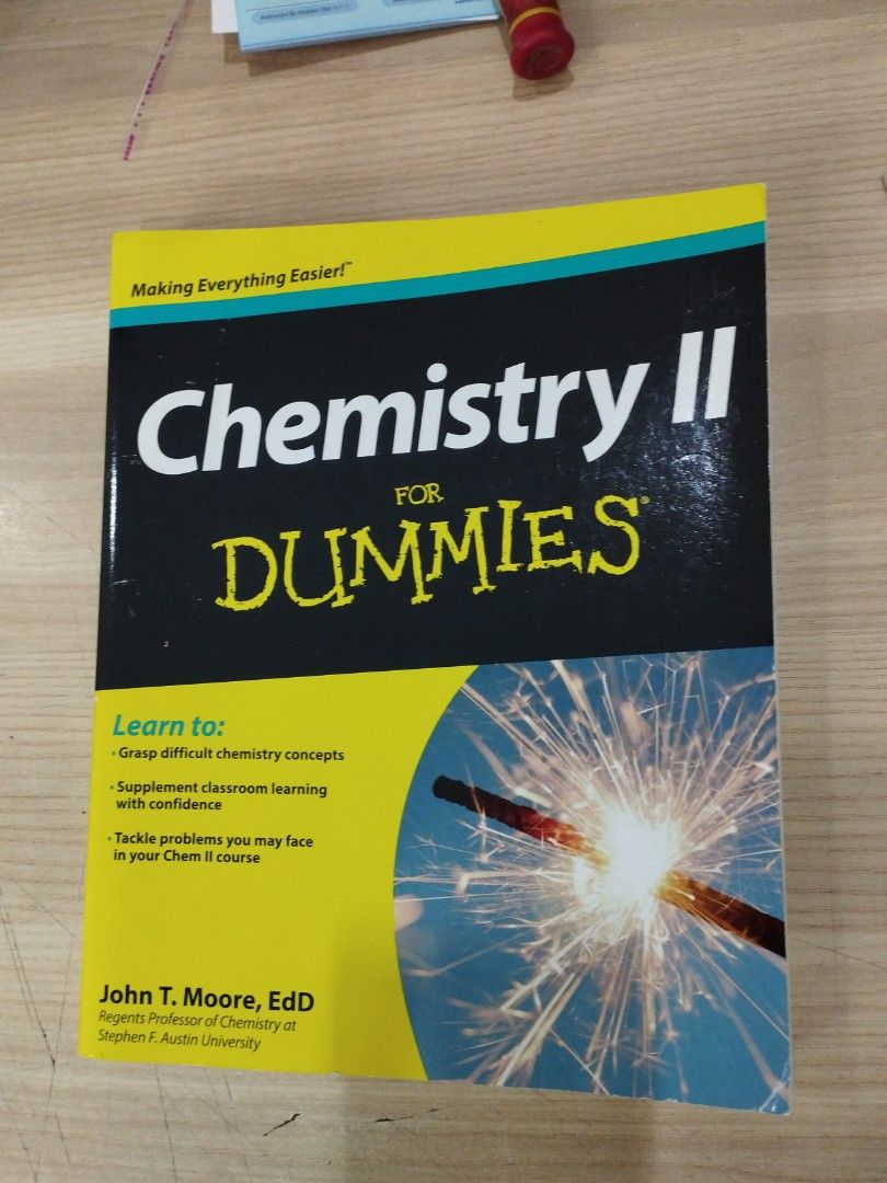 (ENG) Chemistry II for Dummies, Hobbies & Toys, Books & Magazines ...