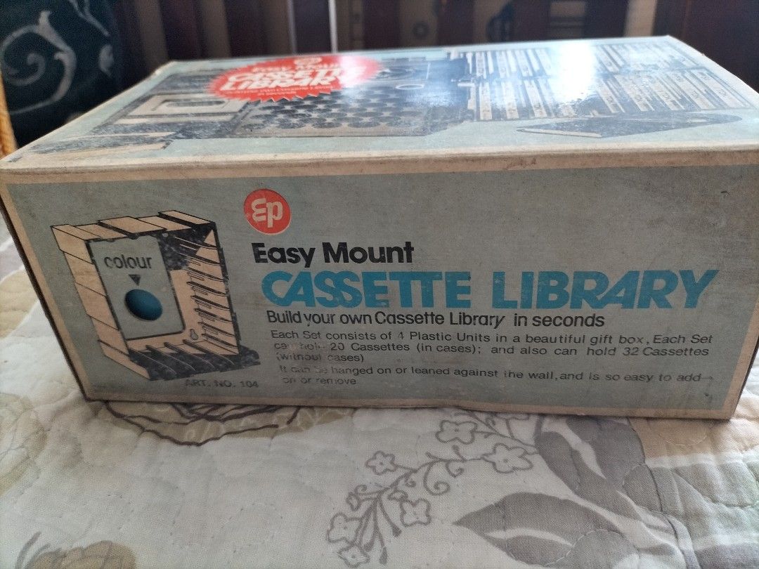 EP easy mount cassette library, Hobbies & Toys, Memorabilia ...