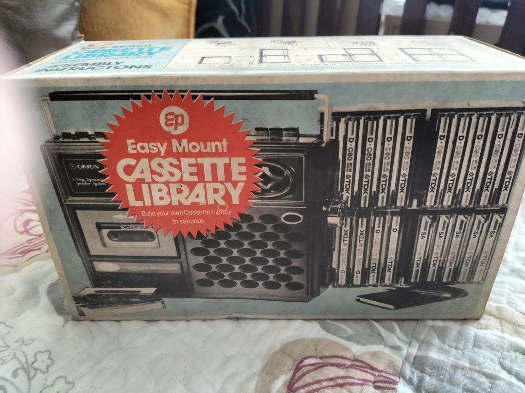 EP easy mount cassette library, Hobbies & Toys, Memorabilia ...