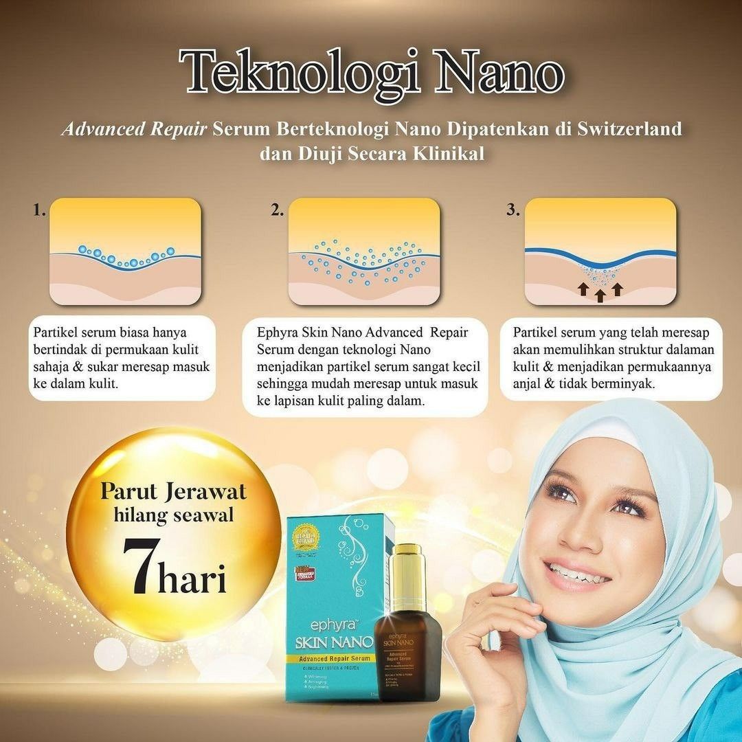 Ephyra Skin Nano (Serum), Beauty & Personal Care, Face, Face Care on Carousell