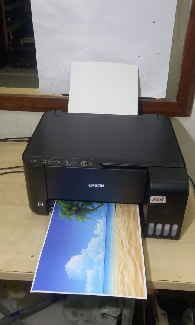 Epson Printer L3150 Eco Tank (Like New, Total print 51 pages only)(#E5 ...