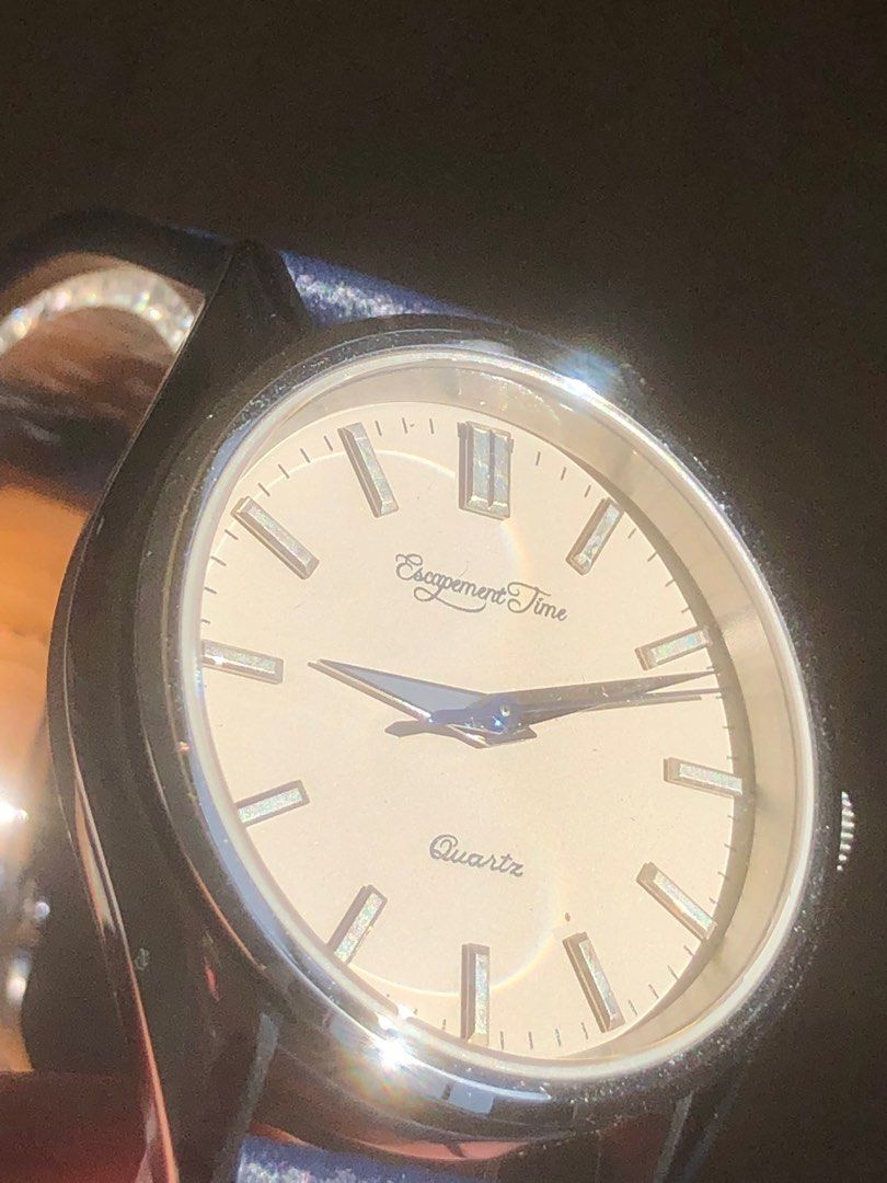 Escapement time GS homage Seiko quartz movement, Men's Fashion, Watches ...