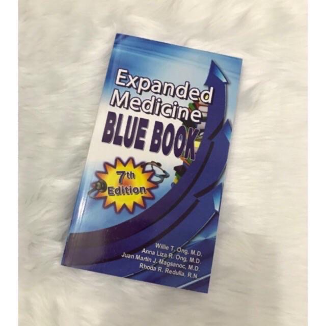 Expanded Medicine Blue Book 7th edition, Hobbies & Toys, Books ...