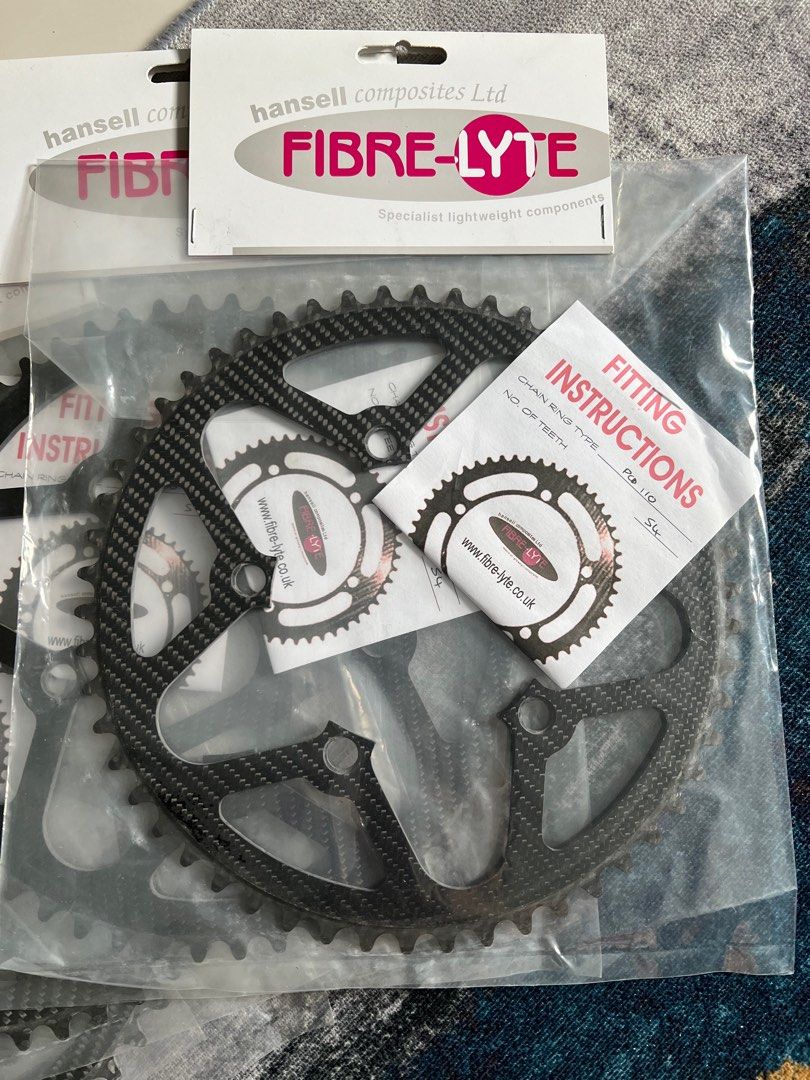 Fibre-lyte carbon chain ring, Sports Equipment, Bicycles & Parts, Parts ...