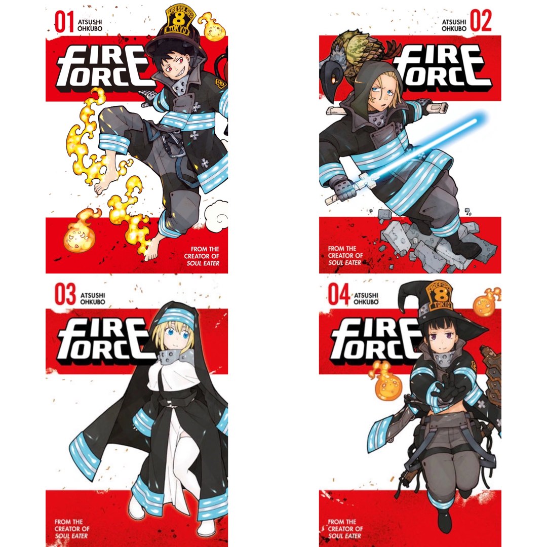 FIRE FORCE VOL 1 - 15, Hobbies & Toys, Books & Magazines, Comics ...