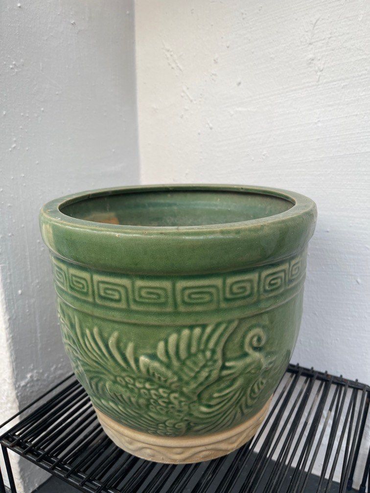 Flower pot very heavy, Furniture & Home Living, Gardening, Pots ...