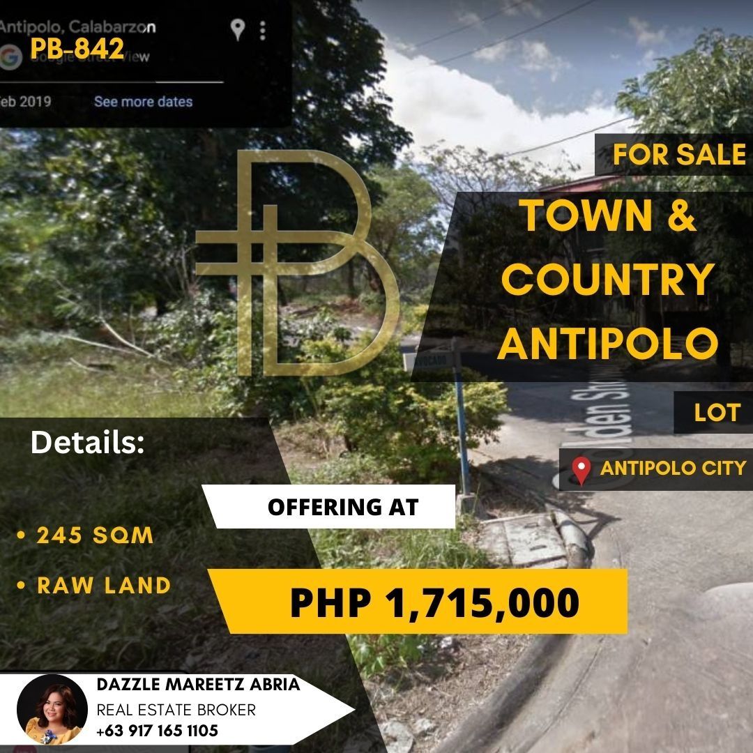 For Sale Vacant Lot In Town And Country Heights Antipolo City ...