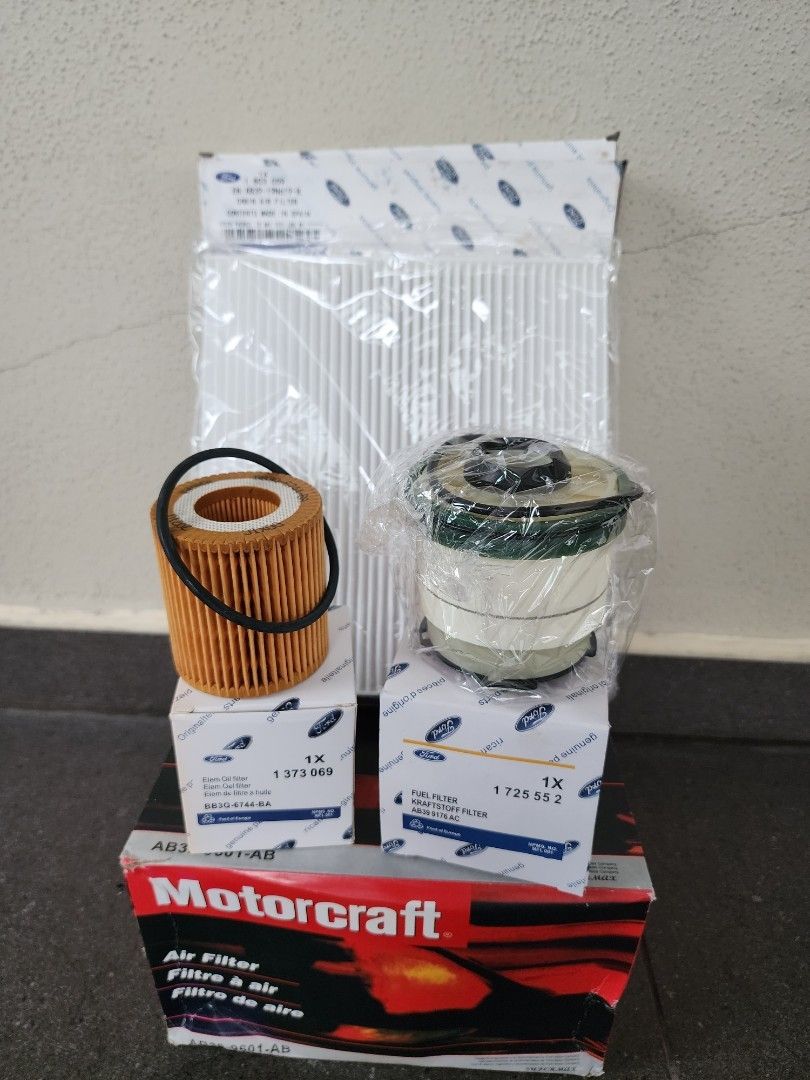 Ford Ranger T6 - Air / Cabin / Fuel / Oil Filters, Looking For on Carousell