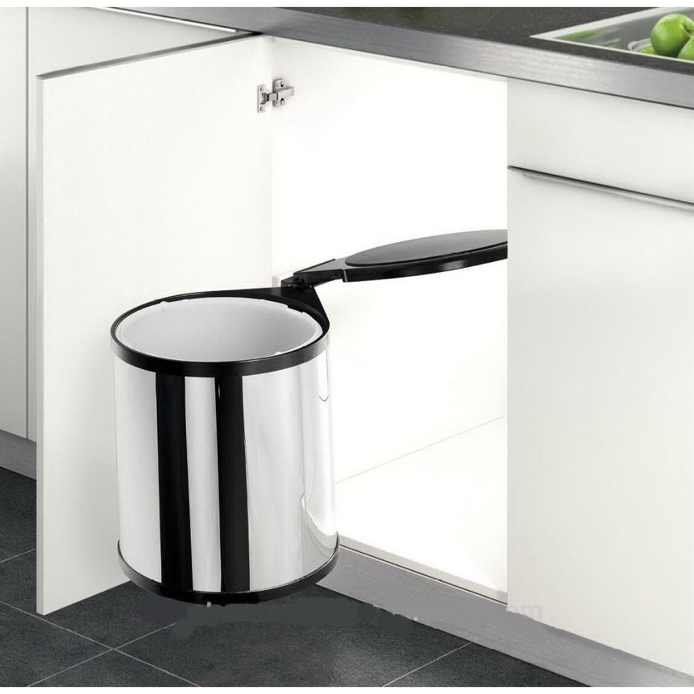 [FREE DELIVERY] Stainless Steel Build-in Dustbin (ANTI-RUST) Furniture ...