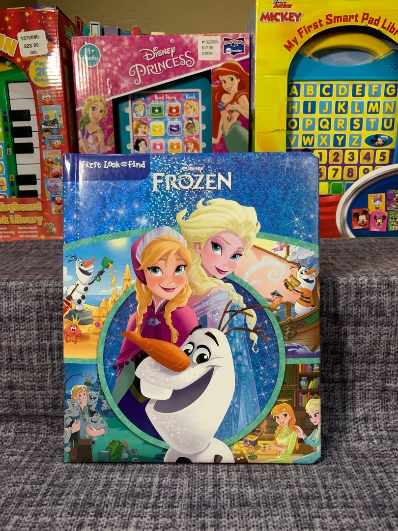 Frozen look & find, Hobbies & Toys, Books & Magazines, Children's Books ...