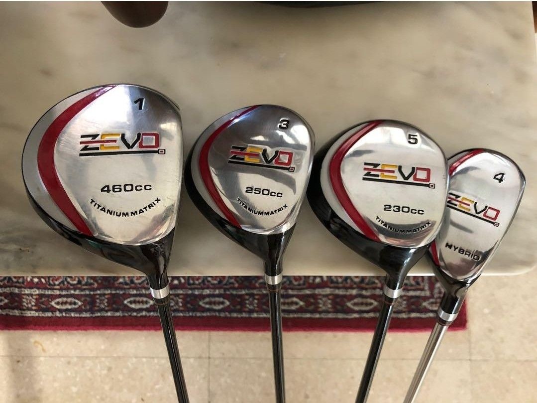Full Golf Set - drivers, woods, bag, Sports Equipment, Sports & Games ...