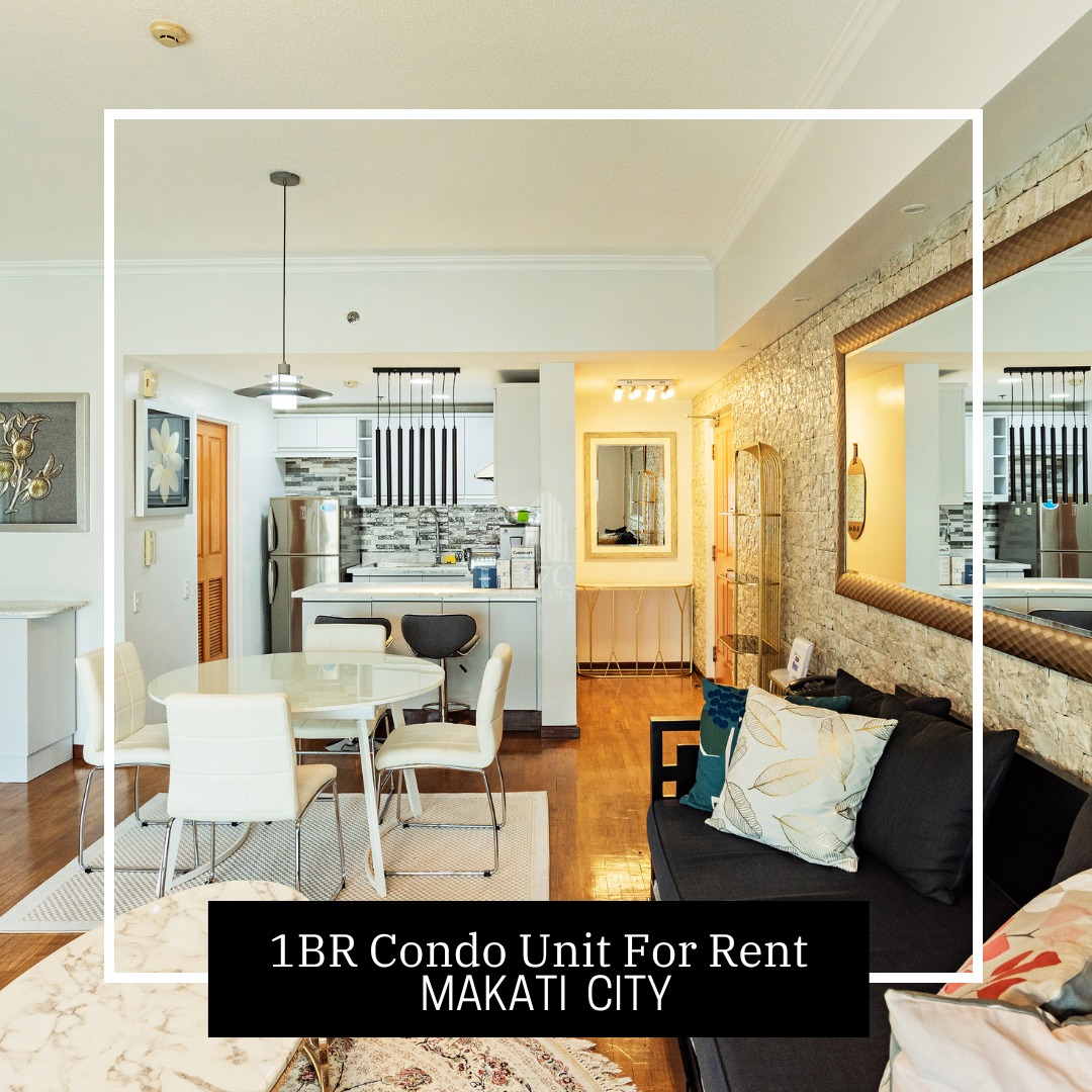 Fully furnished 1BR Unit For Rent in One Legazpi Park Makati City ...