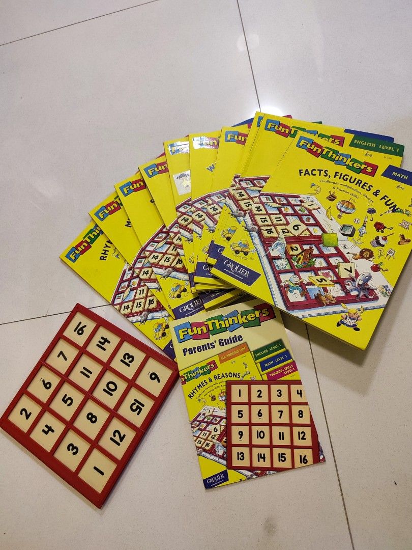 Fun Thinker's by Grolier, Hobbies & Toys, Books & Magazines, Children's ...