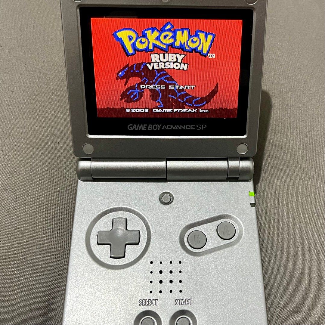 GameBoy Advance SP 101 Brighter Screen (w/ Battery Mod) set, Video ...