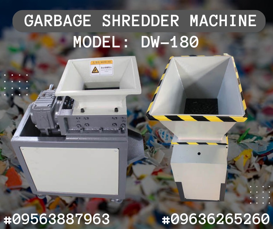 Garbage Shredder Machine - model : DW-180, Commercial & Industrial ...
