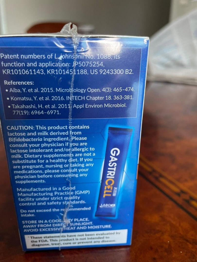 Gastricell Advanced Gastro Formula (EXP 31 July, 2025) by Labo Nutition ...