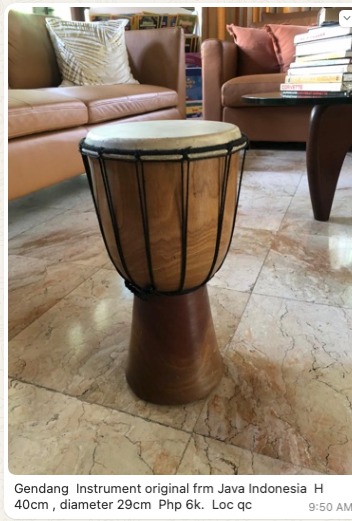 Gendang from indonesia tambol, Hobbies & Toys, Music & Media, Musical ...