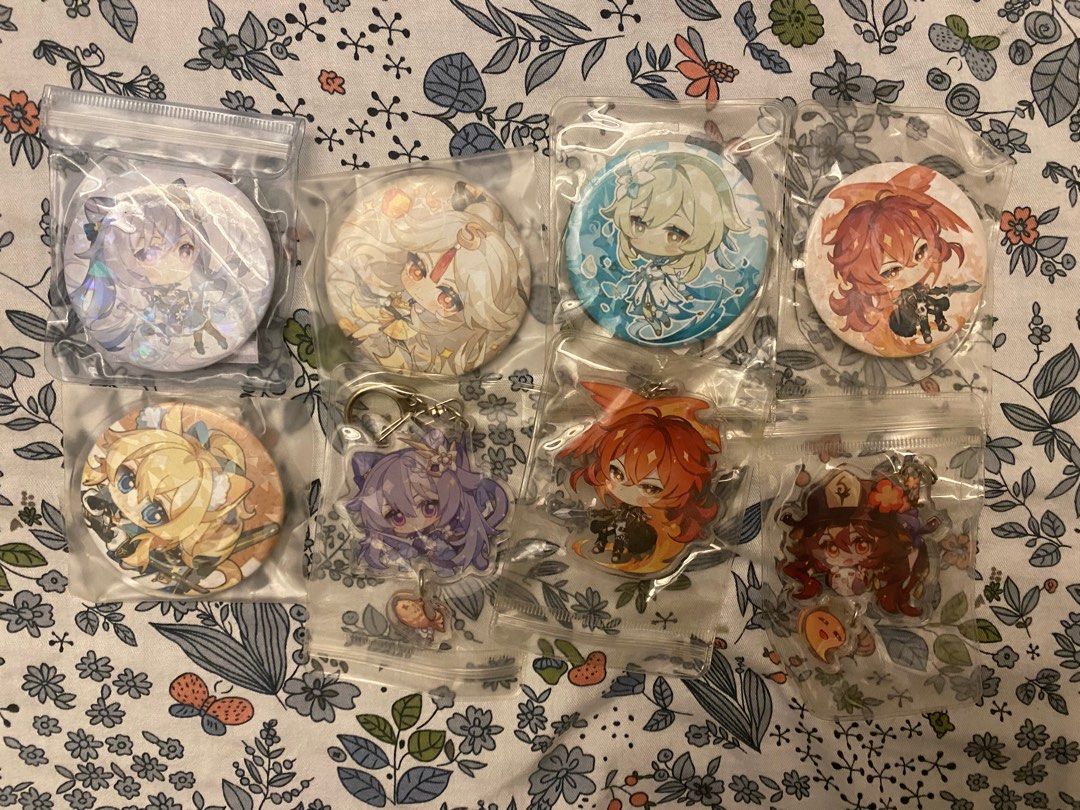 Genshin Impact Merchandise official and fan made, Hobbies & Toys ...