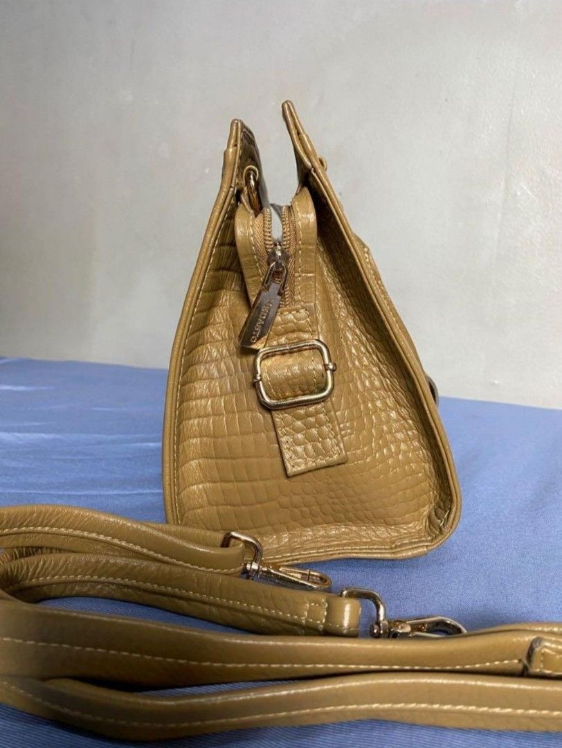 Genuine Leather Vedasto Brand, Women's Fashion, Bags & Wallets, Cross ...