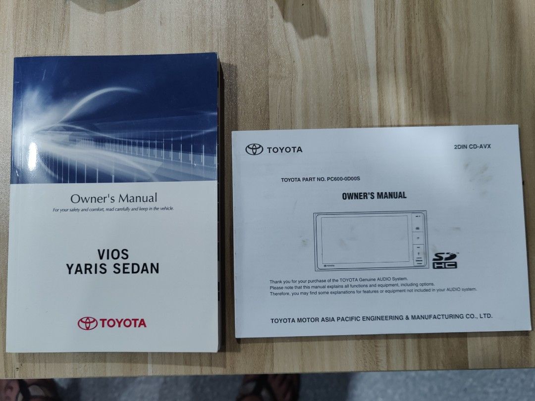 Genuine toyota tool kit and owner manual booklet, Car Parts ...