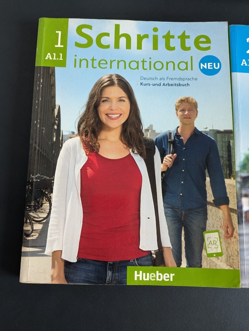 German textbooks Schritte (lvl 1,2,3), Hobbies & Toys, Books ...
