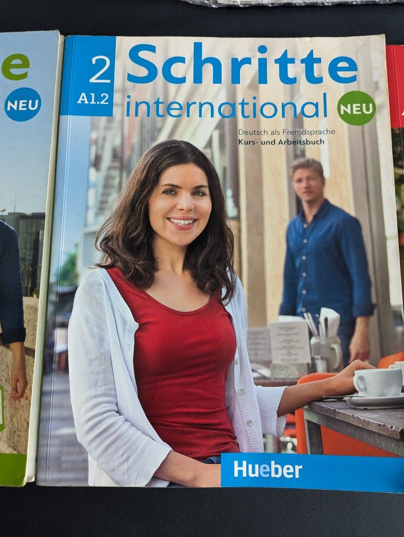 German textbooks Schritte (lvl 1,2,3), Hobbies & Toys, Books ...