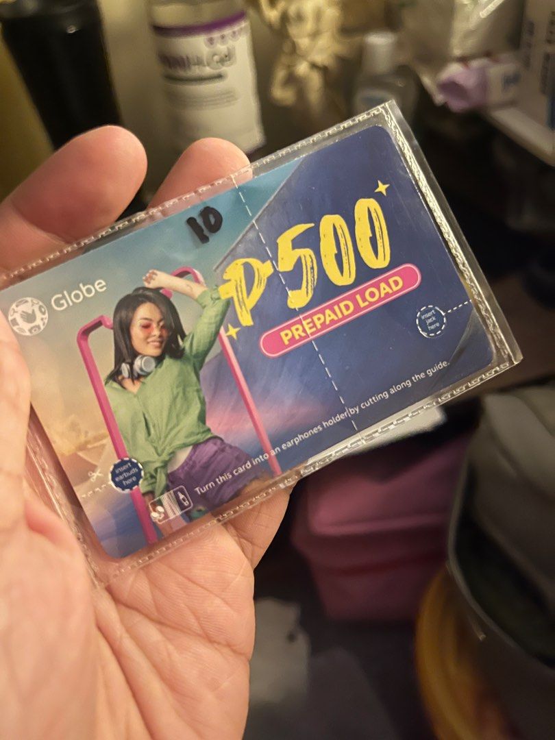 Globe load card 500, Announcements on Carousell