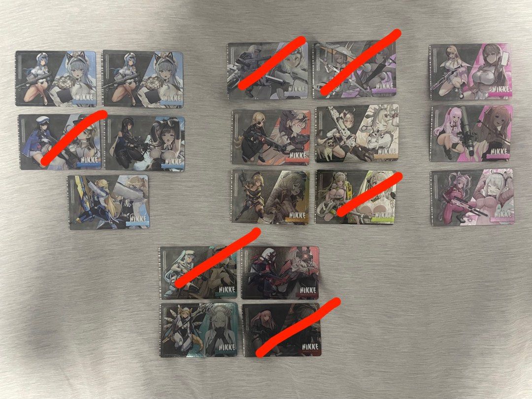 Goddess of Victory: Nikke Metal Card Collection, Hobbies & Toys, Toys ...