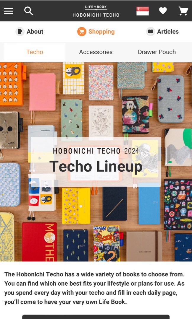 Group order Hobonichi 2024, Hobbies & Toys, Stationery & Craft, Other Stationery & Craft on ...