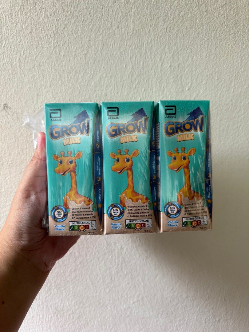 Grow Ready-To-Drink RTD Milk - Vanilla, Babies & Kids, Nursing ...