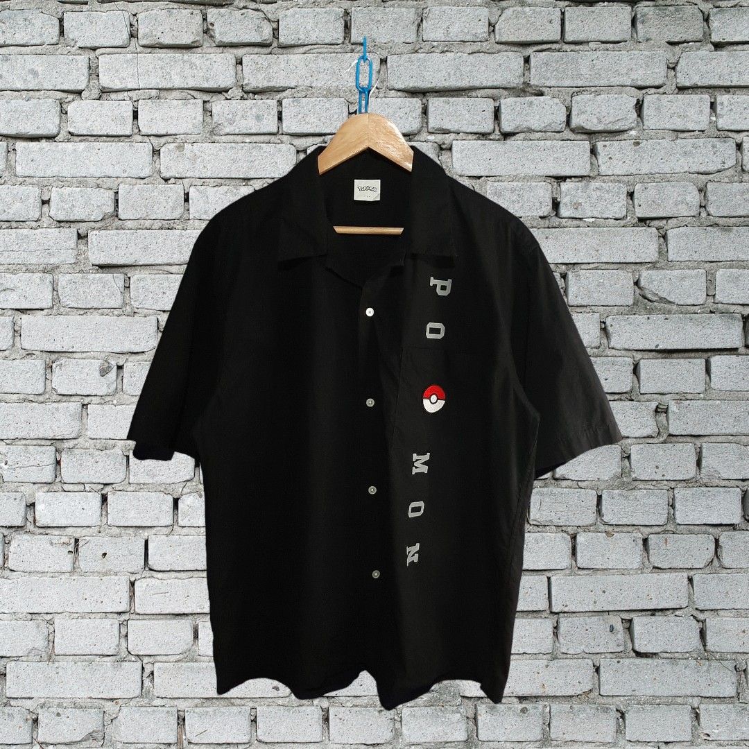 GU x Pokemon Open Collar Polo Short Sleeve, Men's Fashion, Tops & Sets ...